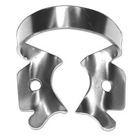 TOR VM Rubber Dam Clamp with Wings #14A - wing clamp with angled "jaws ...
